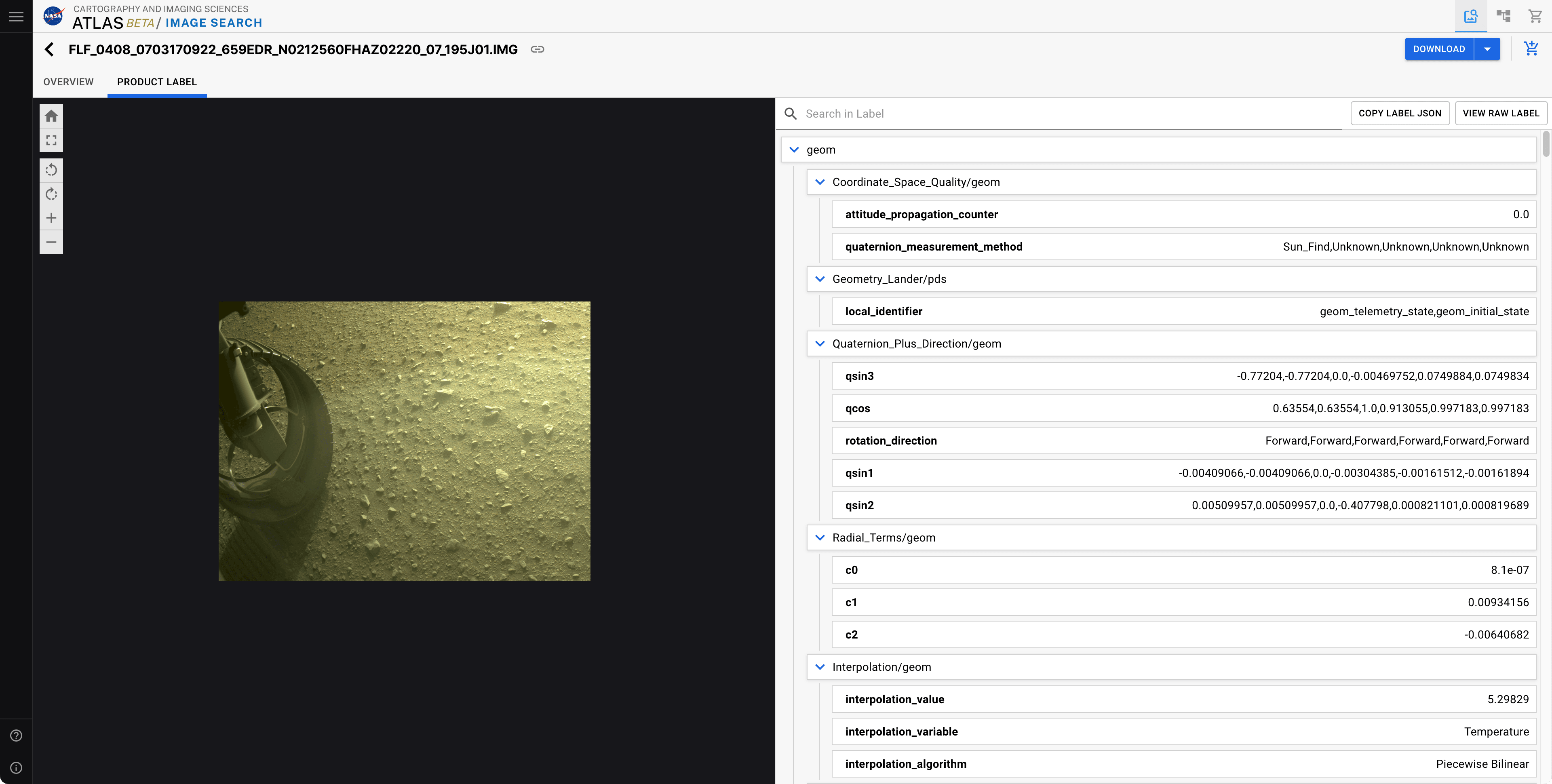 PDS IMG: Beta - Beta Launch Of New PDS Imaging Node Site